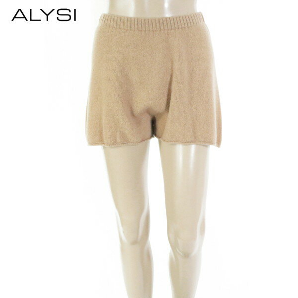 商品説明 生産国 イタリア サイズ S(日本サイズでSサイズ相当) 素材 ウール85%　カシミヤ15% カラー キャメル(画像にてご確認ください) 採寸 ウエスト：68cm～84cm(ゴム使用) ヒップ：90cm 股上：34cm 股下：4c...