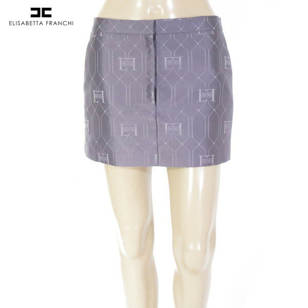 商品説明 生産国 イタリア サイズ 40(日本サイズMサイズ相当) 素材 ポリエステル100% カラー パープル(画像にてご確認ください) 採寸 ウエスト：72cm 総丈：32.5cm ヒップ：90cm ファスナー：前センター コメント 新...