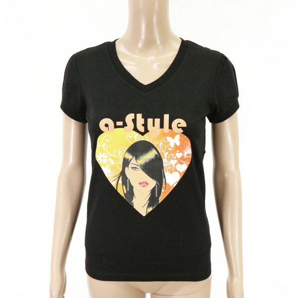 商品説明 生産国 トルコ サイズ S 素材 コットン100％ カラー ブラック 採寸 肩幅：36cm 袖丈：13cm 着丈：56cm 胸周り：82cm（脇下) 胴周り：76cm 裾周り：82cm コメント 新品正規品、春夏物アースタイルのT...