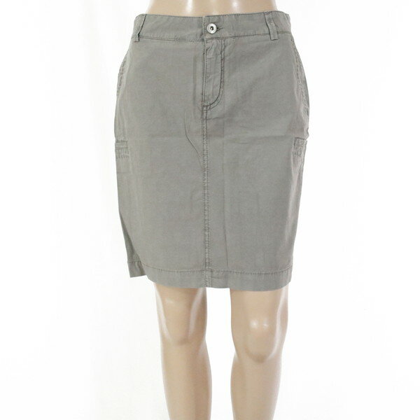 商品説明 生産国 イタリア サイズ 28(日本サイズでM～細身のLサイズ相当) 素材 コットン98%　ポリウレタン2% カラー グレー系(画像にてご確認ください) 採寸 ウエスト：75cm 総丈：46.5cm ヒップ：90cm スリット長さ...