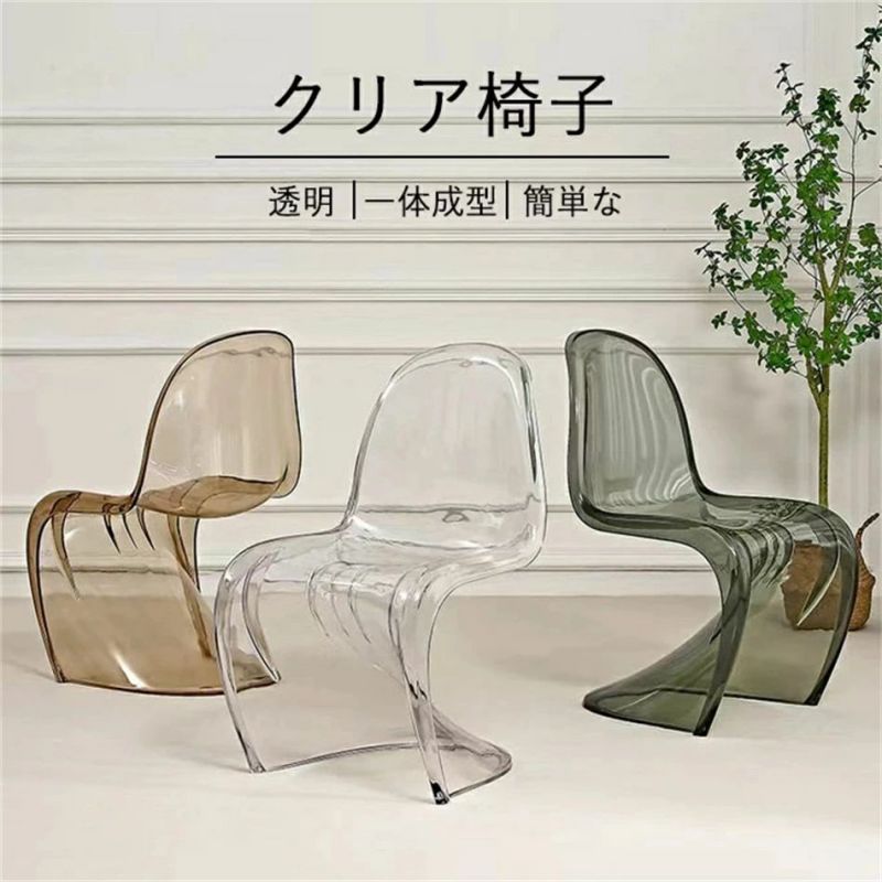 セット内容 椅子 1脚 耐荷重300kg素材 ABS樹脂サイズ 58.5cm×49cm×83.5cmカラー クリア グレー ブラウン レッド ホワイト ネイビ 特徴一体成形のキャンチレバー型デザイナーズチェア美しいフォルムだけでなく、体の曲...
