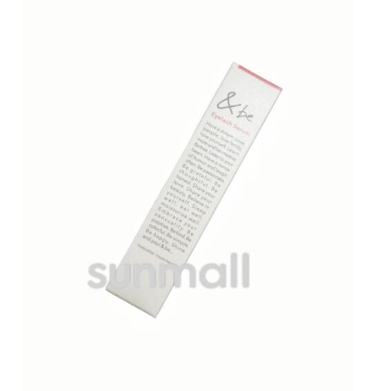 内容量4mL／まつ毛用美容液メーカー（販売元）株式会社Clue商品区分化粧品特徴＜&be＞から、初のまつ毛用美容液が誕生。ミノキシジル類似成分※1配合ですこやかで美しい自まつ毛へ。 POINT1―ミノキシジル類似成分※1配合ですこやかなまつ...