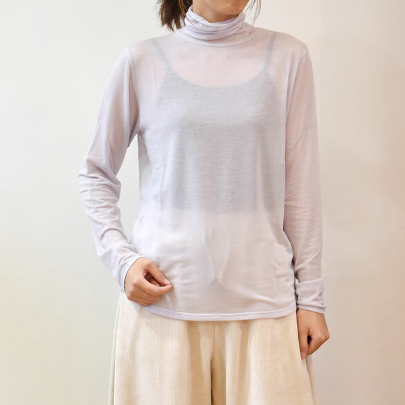 メーカー希望小売価格はメーカー商品タグに基づいて掲載しています 薄手ストレッチ タートルカットソーの説明 商品名 テンセルカシミヤシルク 薄手ハイネックカットソー ブランド irise イリゼ 素材 テンセル86%、シルク5%、ポリウレタン...