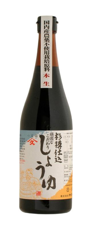 ヤマヒサ 頑固“本生"濃口醤油 720ml原材料:大豆(岩手県産他)、小麦(岩手県産他)、食塩(原塩:オーストラリア産他)商品サイズ(高さx奥行x幅):29.5cm×7.6cm×7.6cm食べ方・使用方法: あらゆる料理に。かけ醤...