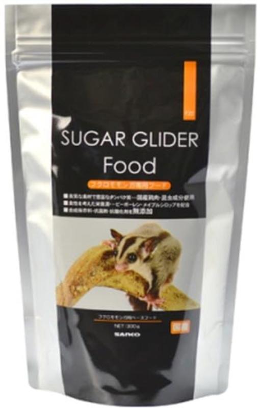 SANKO フクロモモンガフード 三晃商会 300g健康的な体作りと食性を考えビーポレン（蜂花粉）、メイプルシロップ配合本体サイズ (幅X奥行X高さ) :150X70X240mm本体重量:330g原産国:日本原材料:国産鶏肉、他