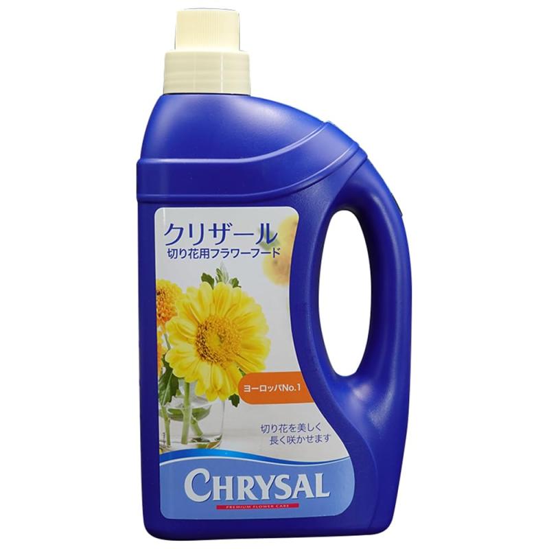 CHRYSAL クリザール・ジャパン(Chrysal Japan) クリザール切り花用フラワーフード 1L内容量:1L