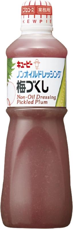 キユーピー 1L ノンオイルドレッシング梅づくし 1000ml (業務用) 大容量 低カロリー1L100gあたり56kcal89×89×277mm