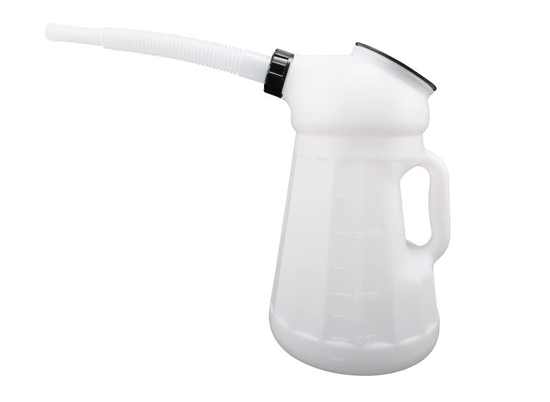 キタコ(KITACO) オイルジョッキ(4L) 500cc刻みの目盛り 汎用 キャップ付属 980-0601400汎用目盛り : 4L (500cc刻み)キャップ付属キャップ付ですので、一時的な保管や携帯、また使用時の安全性が向上し、使用範...