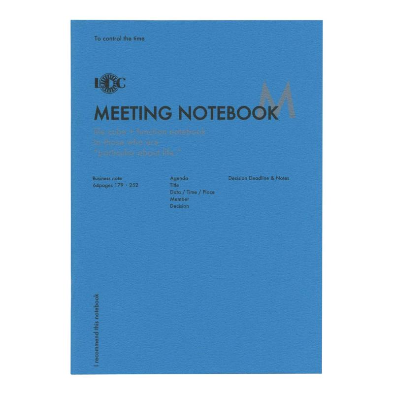 B5 ファンクションノート MEETING NOTEBOOK (ミーティングノート) LDNT-B5品番：LDNT-B5F-07