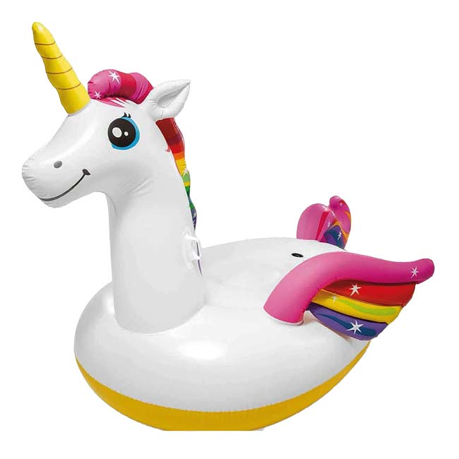 SPEC カラーホワイト×ピンク サイズ使用時：約287×193×165cm／パッケージサイズ：約35×40.5×14cm ウェイト約4.8kg 素材塩化ビニル樹脂(非フタル酸系可塑剤使用) 対象年齢14歳以上 耐荷重最大約200kg 名称...