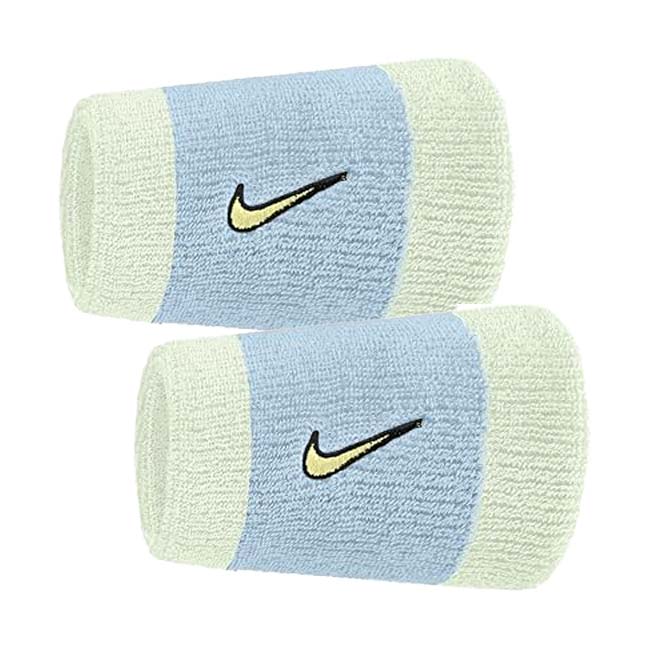 SPEC カラーコバルトブリス×ボルトティント×ソフトイエロー(430) サイズフリー ※平置きサイズ：約7×13cm 素材綿73%、ナイロン23%、ポリエステル2%、ポリウレタン2% 入数同色2個組 名称Nike Swoosh Doubl...