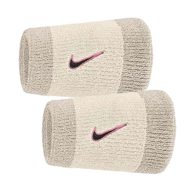 SPEC カラーセイル×クリームII×ブラック(111) サイズフリー ※平置きサイズ：約7×13cm 素材綿73%、ナイロン23%、ポリエステル2%、ポリウレタン2% 入数同色2個組 名称Nike Swoosh Doublewide Wr...