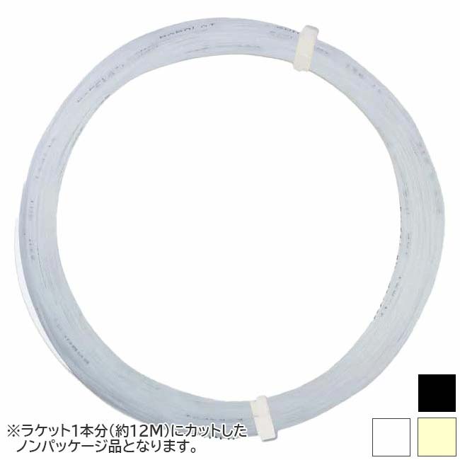 SPEC カラーホワイト(101)、ナチュラル(128)、ブラック(105) ゲージ1.25mm、1.30mm レングス12M 素材モノフィラメント 名称Babolat Syn Gut String 原産国- 仕様バボラ シンセティックガッ...