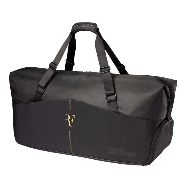SPEC カラーブラック サイズ約70x32x34cm 素材ポリエステル、ポリウレタン、ナイロン 名称Wilson LAVER CUP 2025 RF PRACTICE DUFFEL - 6PK Black 原産国/製造国中国 仕様・特徴テ...