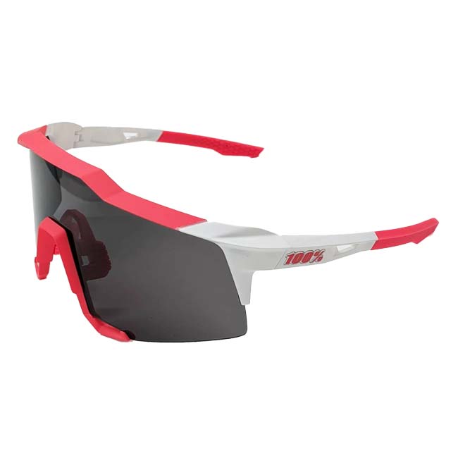 SPEC カラーフレーム：プディピンク×ホワイト／レンズ：ハイパーコッパ—ミラーレンズ サイズフリー 素材フレーム：TR-90／レンズ：ポリカーボネート 光透過率0.15 フィルターカテゴリー3 レンズタイプSmoke Lens 付属品専用...