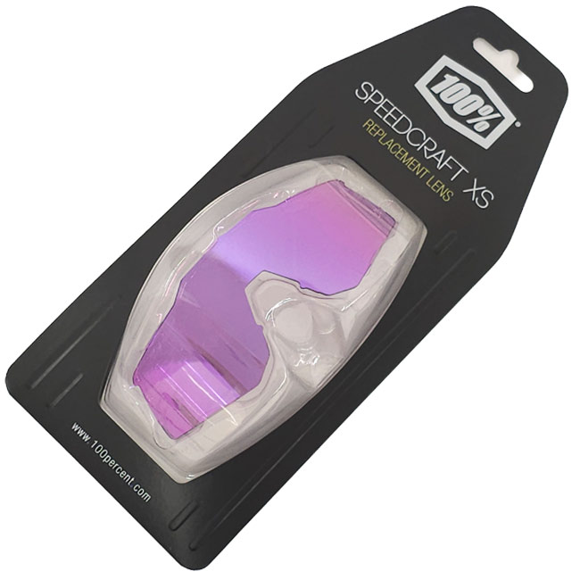 SPEC カラーパープルマルチレイヤーミラー 対応シリーズ100% SPEEDCRAFT XSシリーズ 素材ポリカーボネート 光透過率0.33 フィルターカテゴリー2 レンズタイプMirror 名称100% SPEEDCRAFT(R) XS...