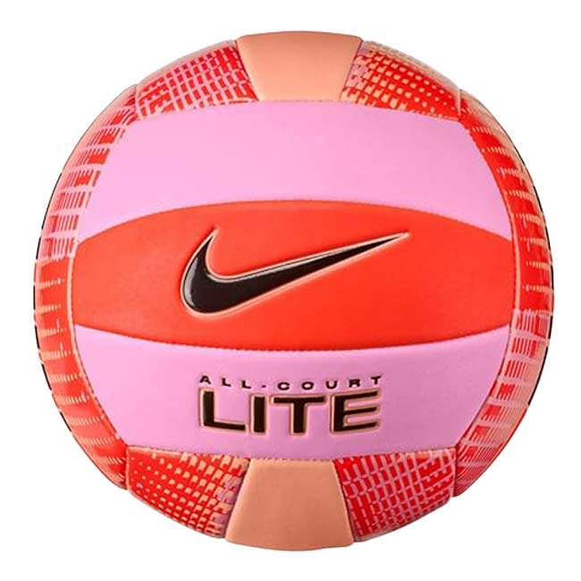 SPEC カラーピカンテレッド×アプリコットアガタ×ブラック(619) サイズ5号球 ※一般・大学・高校用 素材合成皮革42%、ゴム35%、ポリエステル20%、ラテックス3% 名称Nike All-Court Lite Volleyball...