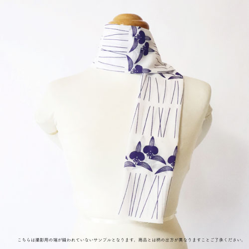 商品名 やわらかガーゼ手ぬぐい「つゆくさに雨 バイオレット」 説明 バランスよく織り上げたオリジナルの 一重ガーゼ生地を使用した手ぬぐいです。 高度な技術により、細めの糸をやや粗く編み、 やわらかい中にもコシのある仕上がりにこだわりました。...
