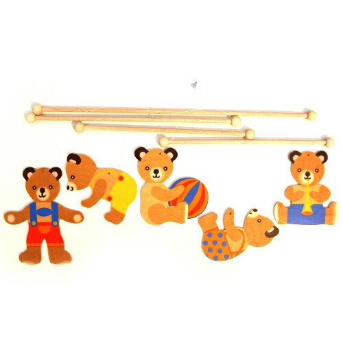 カテゴリー 　 対象年齢 　 素材 　 木 メーカー 　ドイツ・HELLER社 サイズ 　立ったくまの高さ:　約11cm ラッピング 　　　>>>詳しくはこちらへ ゆらり、ゆらり ラッパを吹くくまさん、ボールで遊ぶくまさん。 そして、下を向...