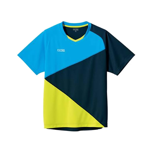 メーカー VICTAS（ヴィクタス） カテゴリー 卓球 分類 ゲームシャツ・パンツ 商品名 VICTAS（ヴィクタス）　612103　5160　卓球　ゲームシャツ　カラー ブロック COLOR BLOCK GS JTTA公認　22SS 品番...