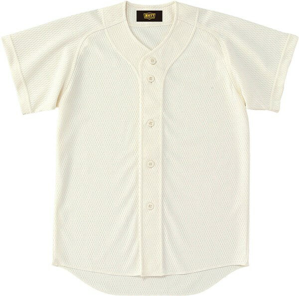 メーカー ZETT（ゼット） カテゴリー 野球 分類 ユニフォーム 商品名 ZETT（ゼット）　BU2071T　3100L　野球　ジュニア用 タフデイズユニフォームシャツ メッシュフルオープン　ライトアイボリー　22SS 品番 Z-BU20...