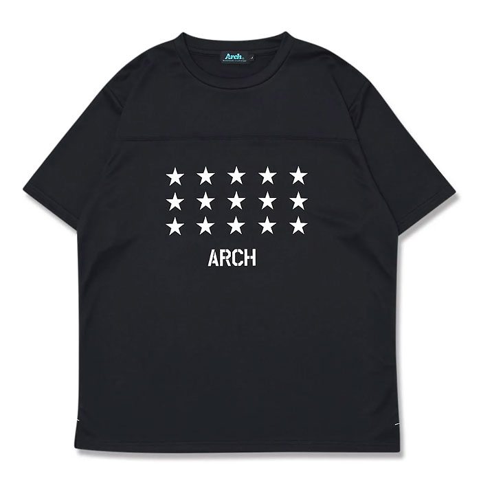 メーカー ARCH（アーチ） カテゴリー バスケットボール 分類 Tシャツ 商品名 ARCH（アーチ）　T126114 BLK　バスケットボール　Tシャツ　Arch stencil star tee DRY 26SS 品番 ARCH-T12...