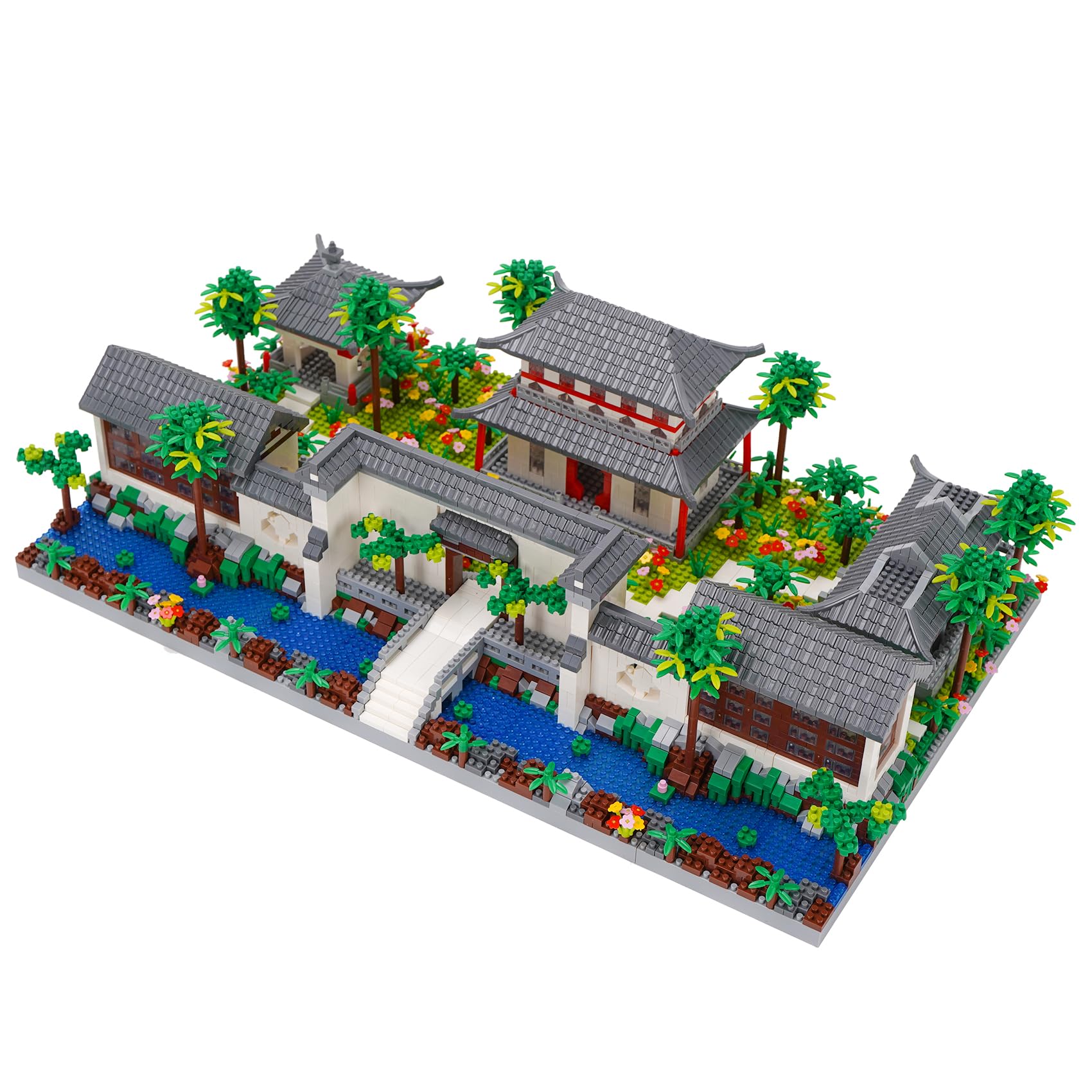 容物：マイクロブロック（蘇州古典園林-前庭）、取扱説明書州古典園林：蘇州古典園林はユネスコの世界遺産に登録されて、中国の江蘇省蘇州市にある歴史的な庭園の総称です。庭園は豊かな水を利用し、池を配置した素朴な美しさが特徴です。「江南の庭園は天下...