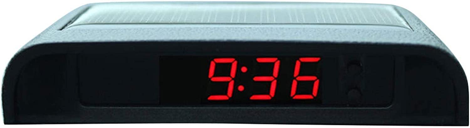 この商品について【耐熱性＆耐久性】この車載時計のシェルは高温耐性の素材でできているため、夏には日光の直射によって車内の温度が高くなっても問題なく使用できます。車の内部環境に適しています。丈夫で耐久性がよく、長時間使用できます。【時間?日付?...