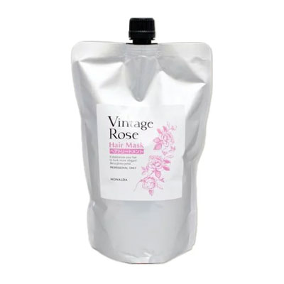 商品名パシフィックプロダクツ モナルダ ヴィンテージローズ ヘアマスク 600g レフィル内容量600g商品説明薔薇は、その保湿力と抗酸化力が特に優れ、傷んだ髪やトラブルがちな地肌を、これまでになく美しくすこやかに整えます。ダメージに悩むパ...