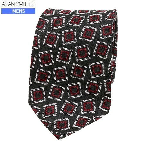 商品名 日本製「ハンドメイド」スフォデラート スクエア柄 シルクネクタイブランドALAN SMITHEE生産国日本サイズ実寸ー大剣先8.5cm ※多少の誤差はご了承下さい。素材シルク100%カラーブラック系 【モニターの環境によって色が異な...