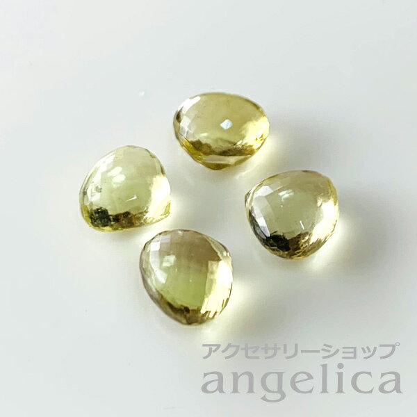 アイテム：　 レモンクォーツ サイズ　：　 8-9x8-9x3-5mm （サイズ誤差±0.4mm） 穴の大きさ約0.4mm 産地等　： アフリカ産 マイクロカット 宝石質のレモンクォーツです。 石によって、横縦・厚さ・色合い・インクルージョ...