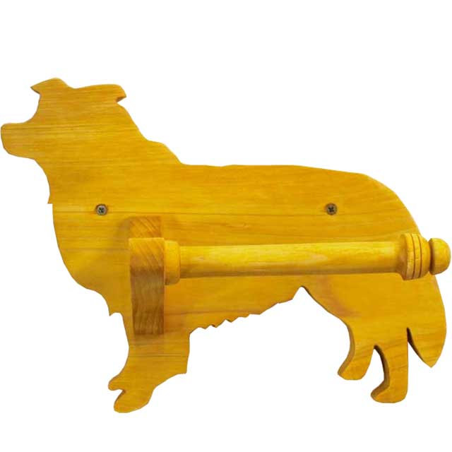 わんちゃんのシルエットを模ったおしゃれなトイレットペーパーホルダーです。 ペーパーが直接壁面に接触しない軸固定式ホルダーになります。 ペーパー交換は軸に差し込むだけの簡単デザイン。お子様にも簡単に交換していただけます。 壁に安定して取り付け...