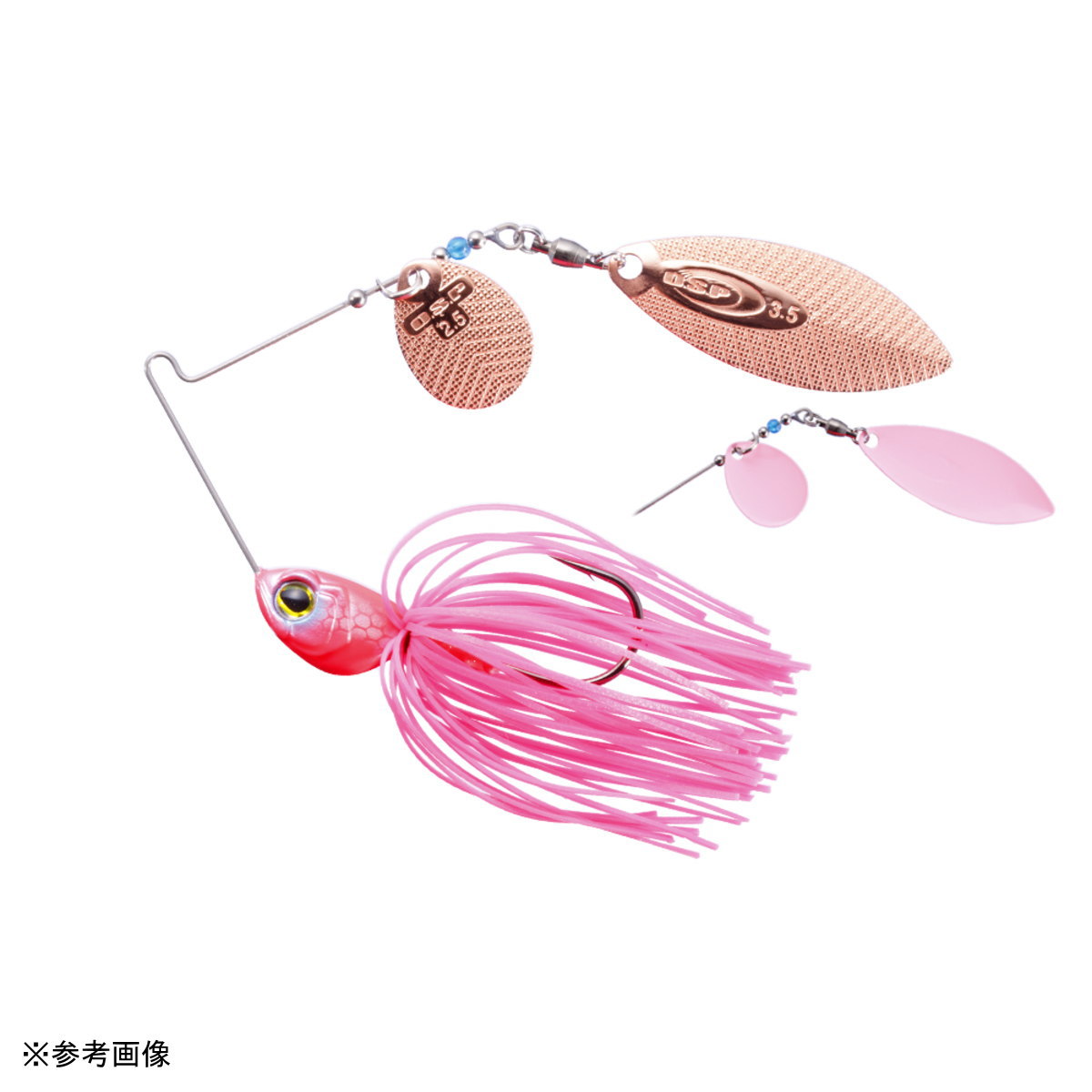 ハイピッチャーはプレッシャーがかかった状況下でも確実にビックバスをモノにできる中小型スピナーベイトとして開発された。もちろん日本だけに限らずアメリカでも実戦投入し、寄せて喰わせて獲れる性能を完璧にクリアしている。特に最も釣果に影響するブレー...