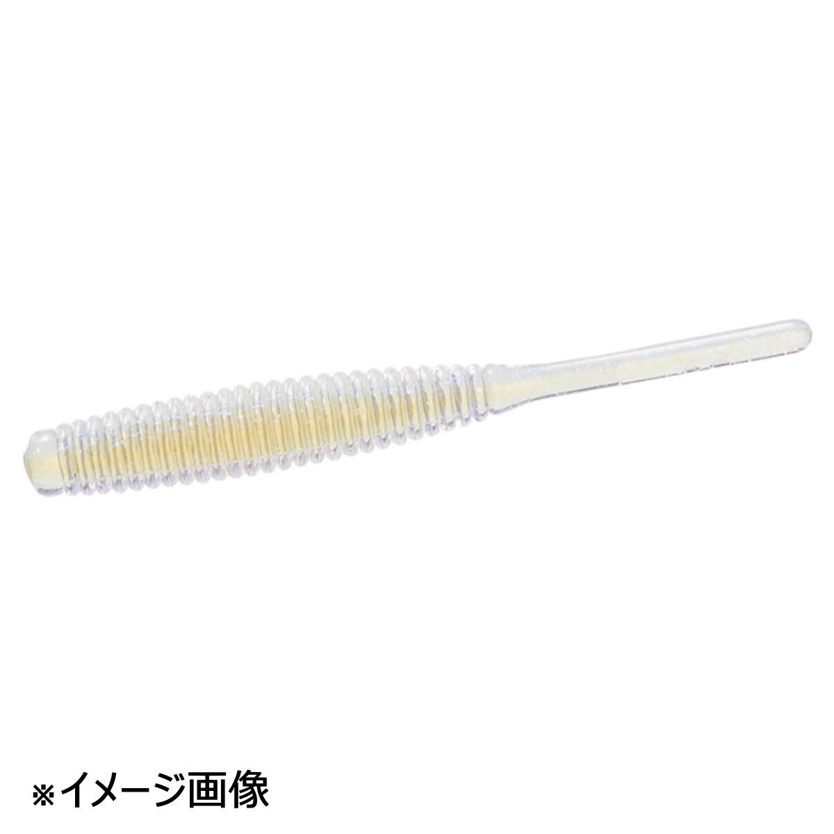 月下美人ビームスティックがコアにイワシ油を高濃度で配合し集魚力がパワーアップ！ライトゲームの定番ワーム「ビームスティック」が、形状や素材はそのままに、集魚コア仕様になってリニューアル。イワシ油をコアの部分に集中的に配合することで外側の透明感...