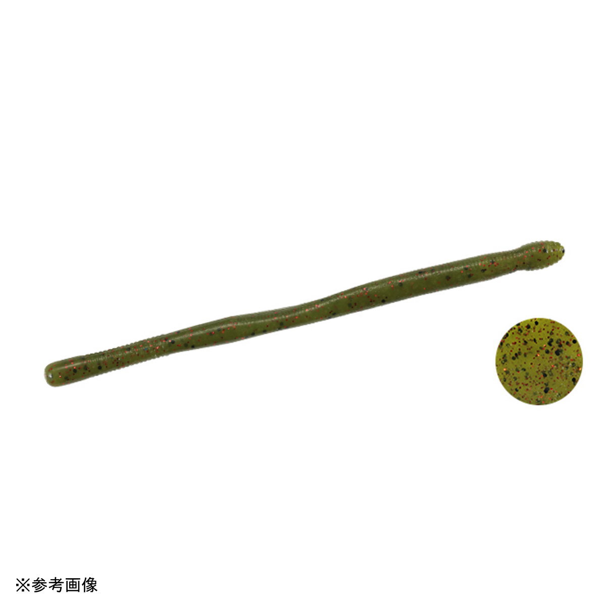 生命波動を生み出す 新基準ストレートワーム「くねくねする」という意味を持つリグルクローラーのボディは、扁平ボディがタテ・ヨコに90度入れかわる特殊形状を採用。通常の丸い断面よりもアクション時の水の受け方が多彩で、より「くねくね」と生命感溢れ...