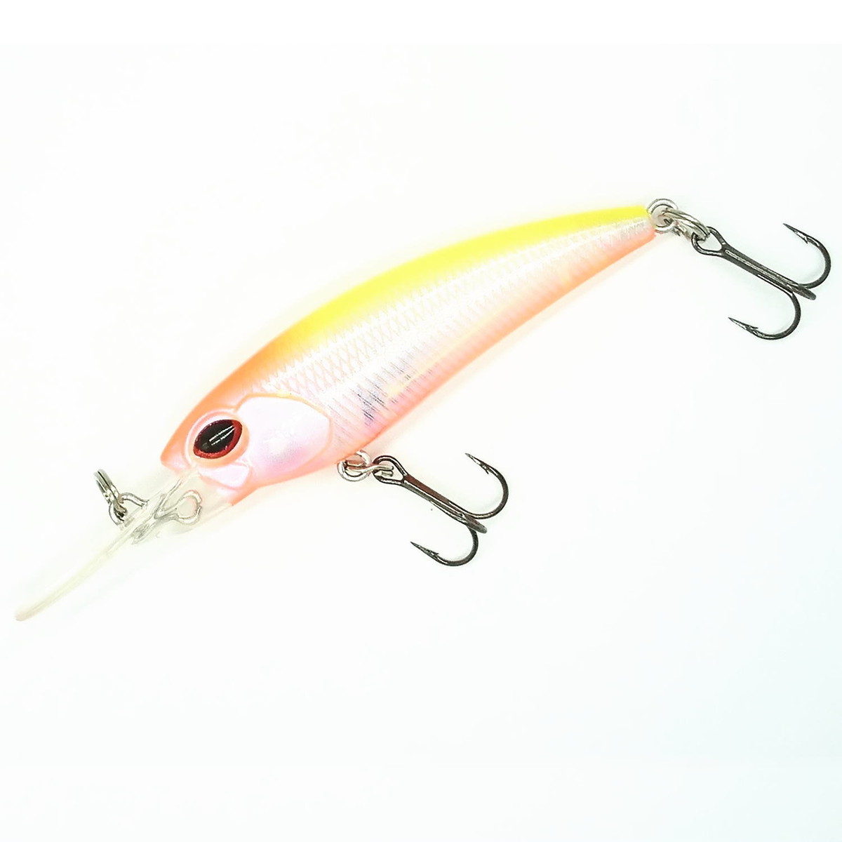 低水温期やスポーニング前後のナーバスなBASSを攻略！冬〜春バス狙いの定番シャッド！タダ巻きで広範囲のリサーチに最適。カウントダウンでレンジを刻める「シンキング」タイプ●タイプ：シンキング●カラー：チャートバック●全長(mm)：60●自重(...