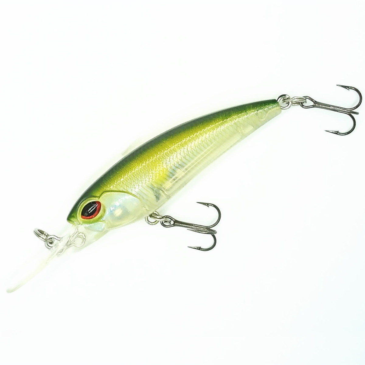 低水温期やスポーニング前後のナーバスなBASSを攻略！冬〜春バス狙いの定番シャッド！タダ巻きで広範囲のリサーチに最適。カウントダウンでレンジを刻める「シンキング」タイプ●タイプ：シンキング●カラー：ゴーストアユ●全長(mm)：60●自重(g)：6