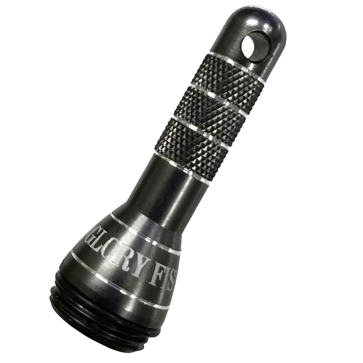 大切なリールの傷防止をサポート洗練された機能美先端にフック掛けホール採用！必要にして十分な強度クラス最軽量(※当社比)●全長(mm)：40●自重(g)：5●カラー：ガンメタ●素材：アルミ