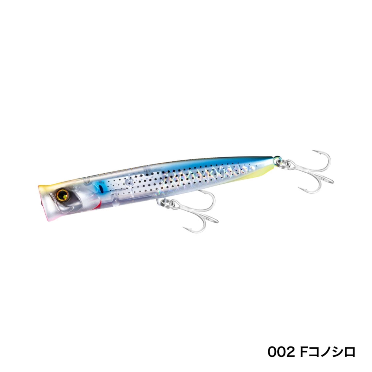 平均飛距離70mオーバー！フラッシュブースト搭載のサーフ専用かっ飛びスリムポッパー誕生！JET BOOSTから導き出された、飛びと泳ぎを両立させるスリムシェイプ。風が強いサーフエリアや逆風下でも安定した飛行姿勢でしっかり飛びます。波気があっ...