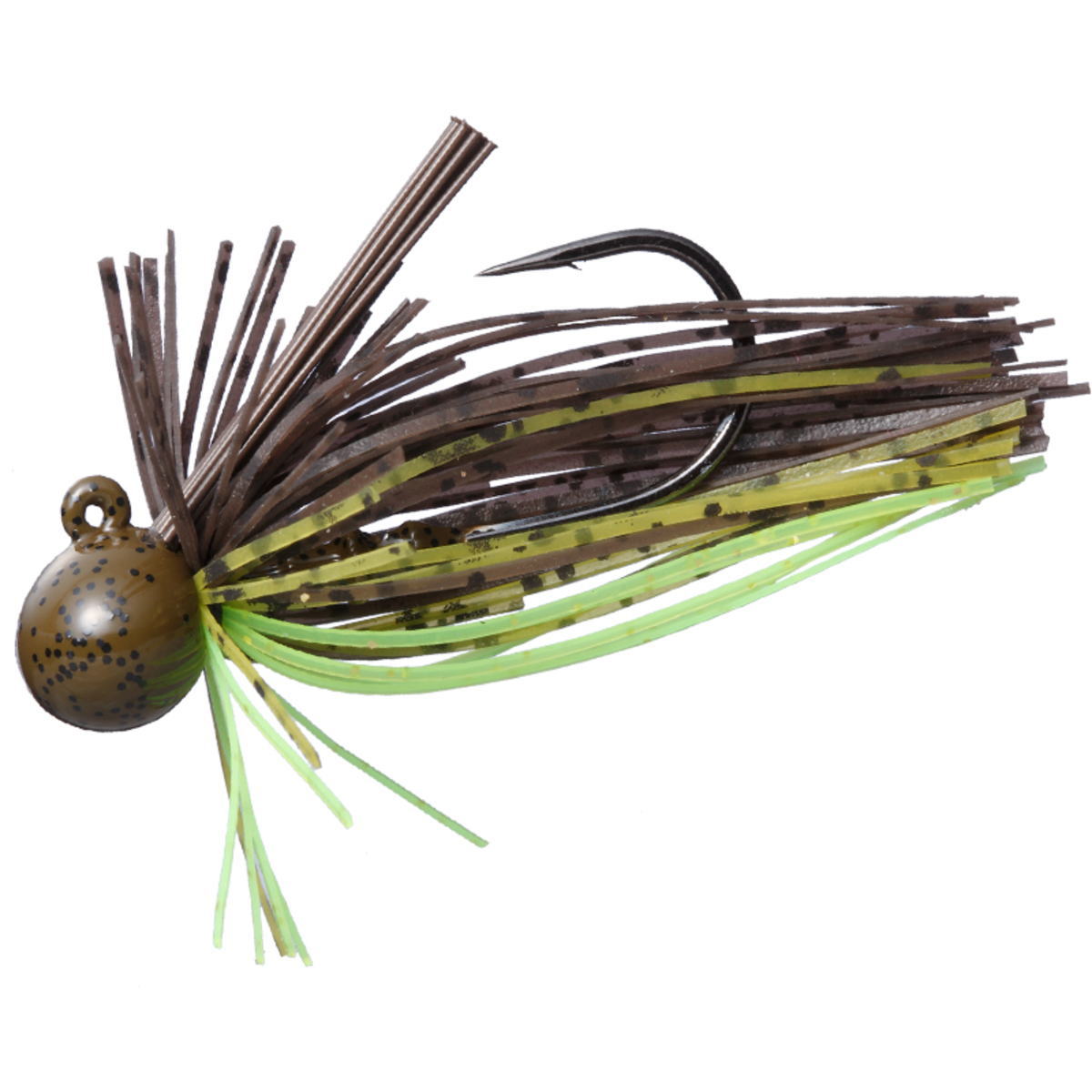 フィネスジグのリアルスタンダード。■セミフットボールフットボール譲りの高い安定性を維持しつつも、サイドを削ぎ落としたことによりストラクチャーへの挟まりを最小限に。フットボールとラウンドの良いとこどりヘッド。重心をヘッド部に集中させたことと、...