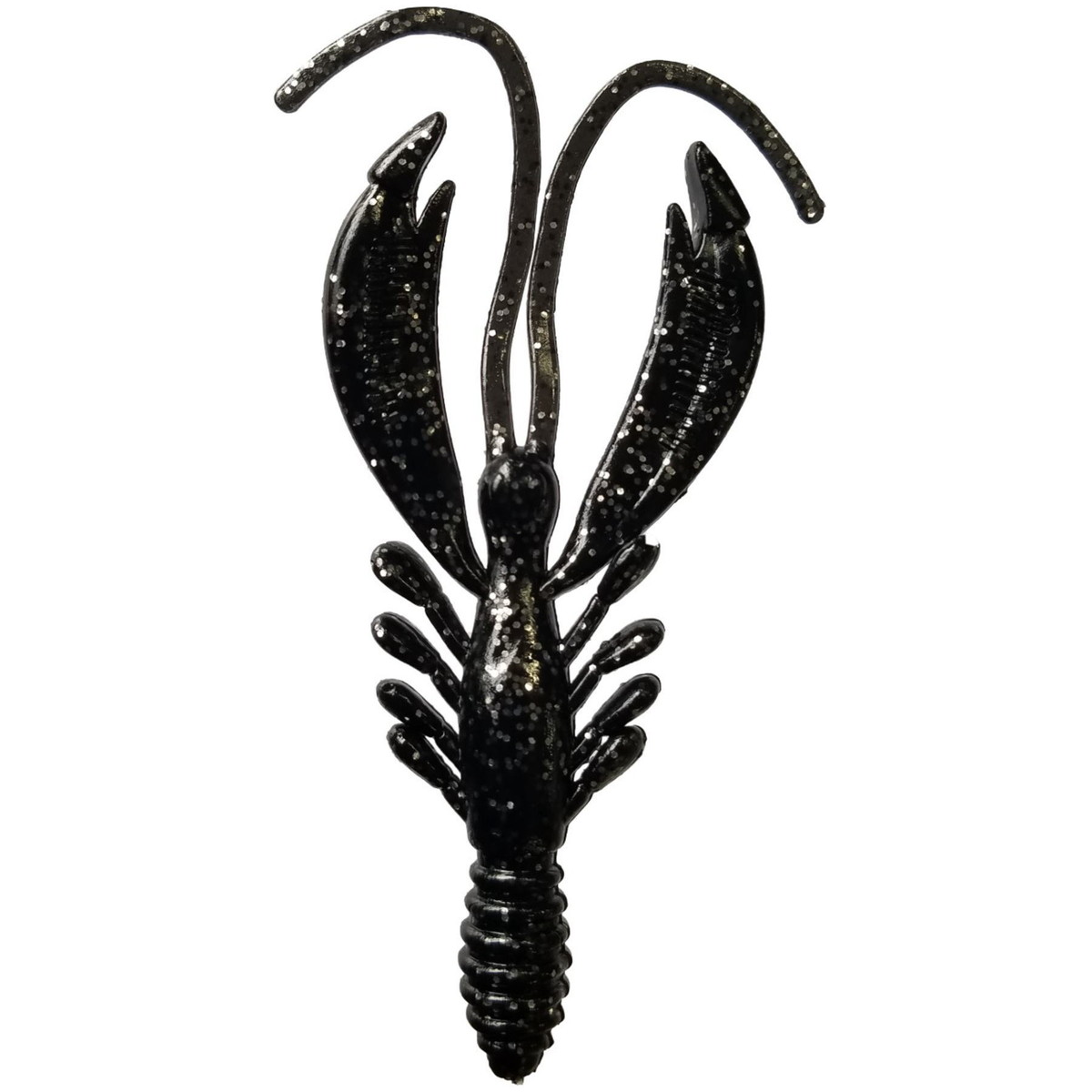 ベントスイーターのバスをホッグでネチネチ攻略！大きなハサミがブリンブリン！バスへ猛アピール！●カラー：ブラック●サイズ：4インチ●入数：8