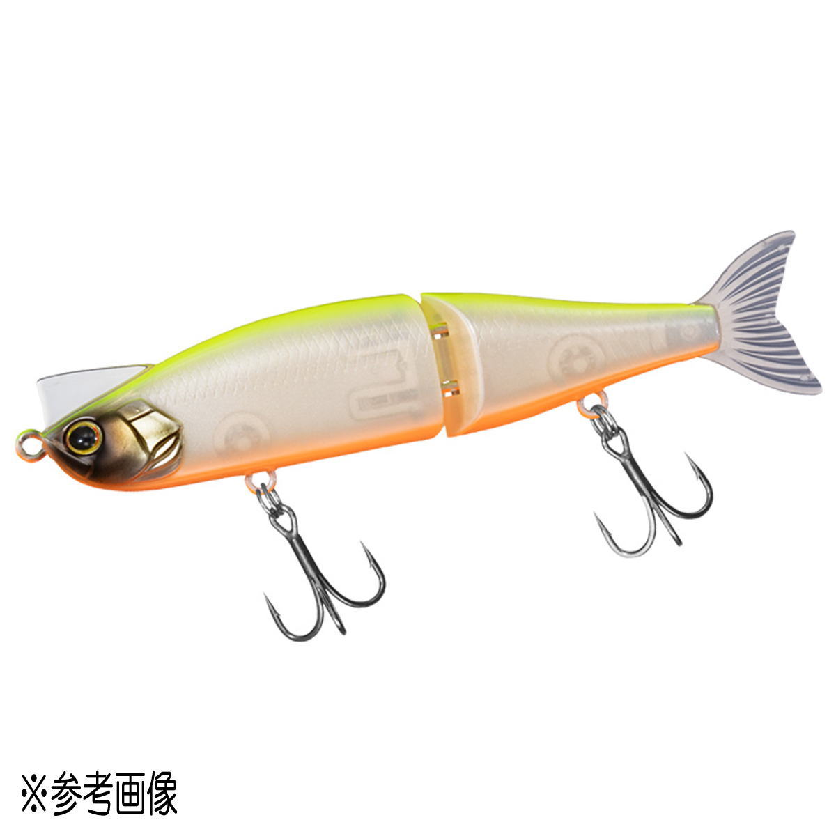 超ワイドスラロームアクションのファシャッドJ(ジョイント)フローティング。ドッグウォークアクションも可能！大きな左右スラローム軌道&ビッグヘッドフィンが水を掻き回し、ランカーシーバスに猛アピール！100mmサイズは、春などベイトフィッシュが...