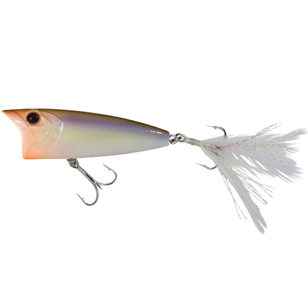 スピニング＆ベイトフィネスでロングキャスト可能で、小魚・虫・エビをイミテートできる小場所の最終兵器！ポッパーの役割をフルスペックで表現。小型ポッパーの魅力は、水面で小魚や虫、エビやカエルなどをイミテートし静かな着水音と警戒されないボリューム...