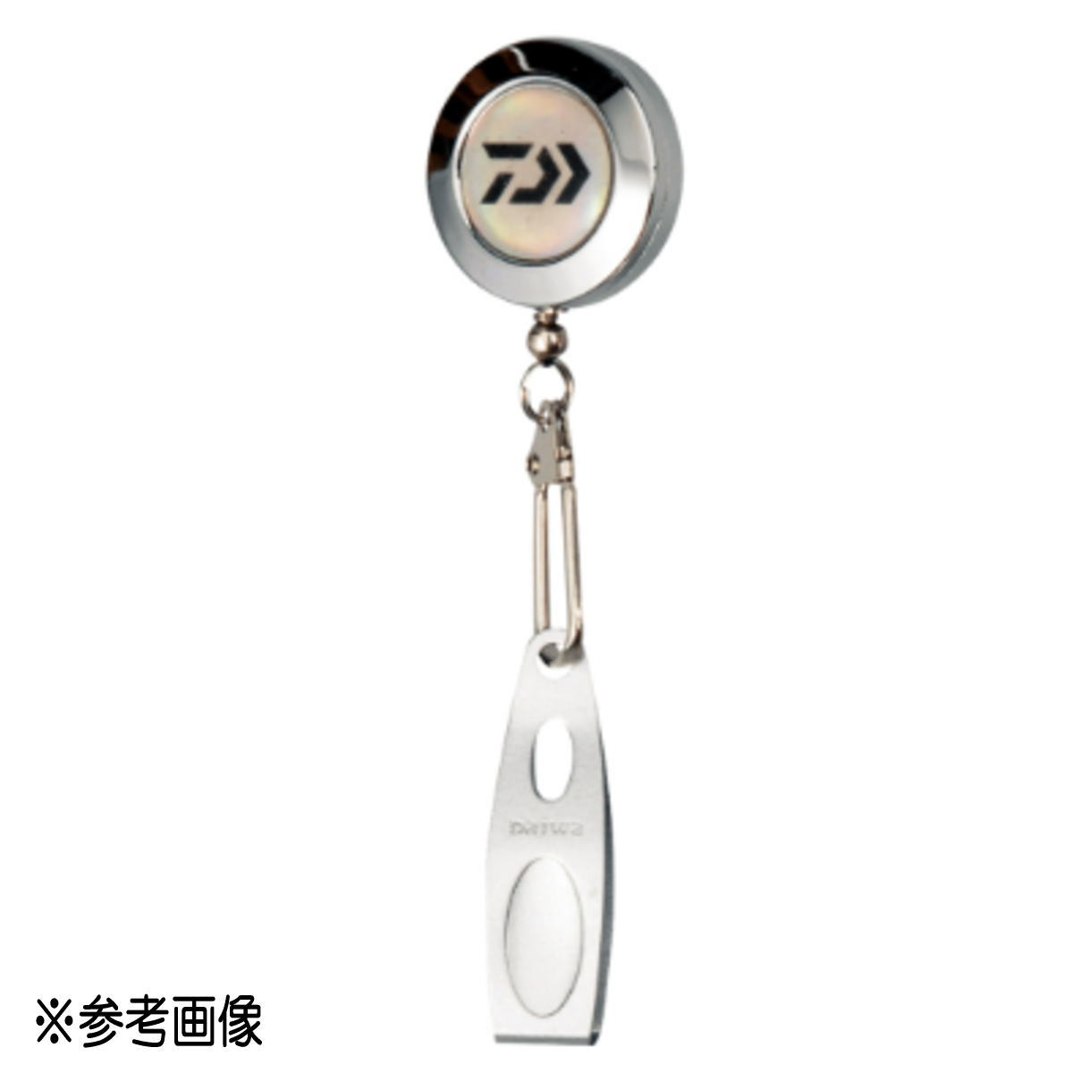 小型で使い易いラインカッターに便利なピンオンリール付き■ラインカッターV力を入れやすいワイドボディ。指当てディンプル付き。オールマイティに使える直刃。■ピンオンリールベスト等に付けても邪魔にならないコンパクト薄型ボディ。サビに強いステンレス...