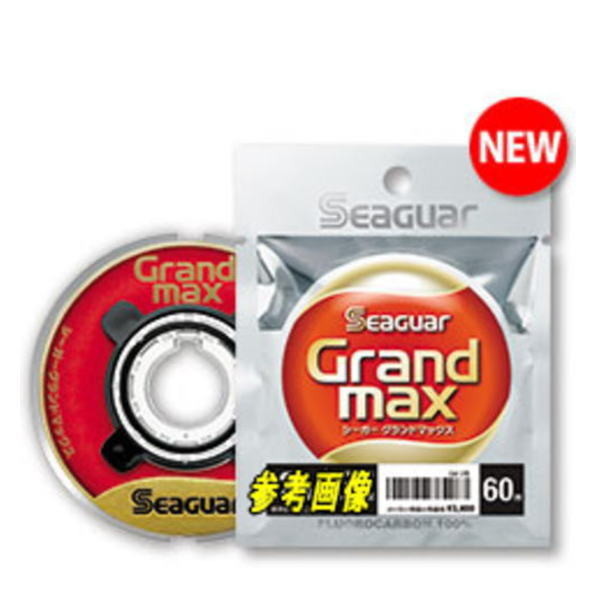 ■ここぞと言う時に頼れる、当社最強のフロロラインです。グランドマックスはフロロカーボンハリスに求められる強さと感度、耐摩耗性を徹底的に追及することで生まれました。●長さ(m)：60●標準結節強力(kg)：6.10●標準直径(mm)：0.33...