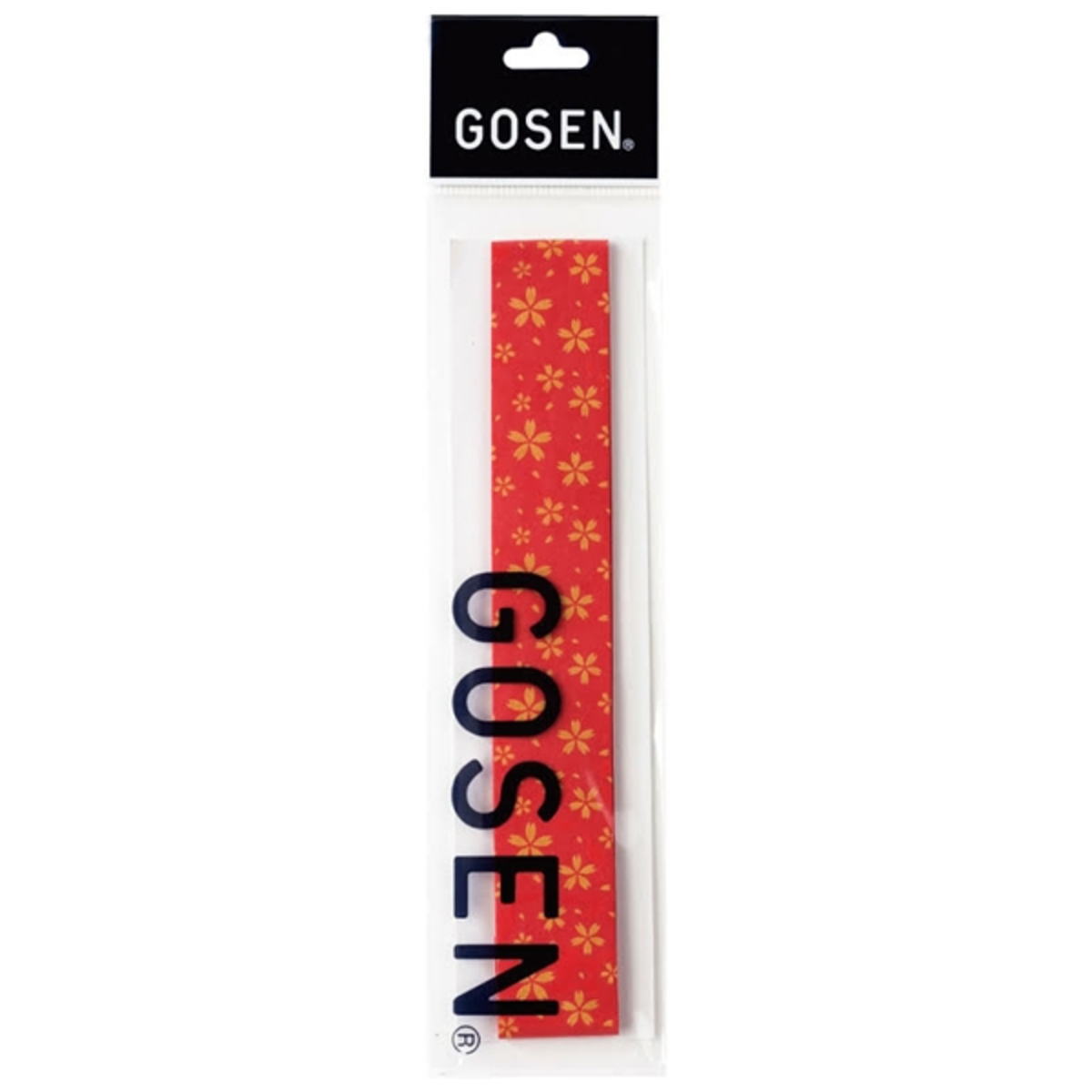 和風の花柄でロッドを華やかにカスタム！グリップの滑りを抑え、的確なキャストとロッド操作を実現するゴーセン「オーバーグリップ」。和竿にもマッチする「和柄　花」。●カラー：レッド×ゴールド
