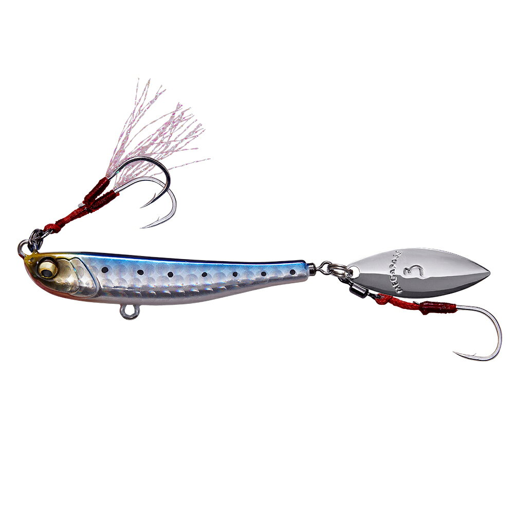投げて巻くだけ。マキッパ！魚種限定解除。誰でも簡単！！様々な魚種に対応！！キャスティングブレードジグ。●Weight：20g