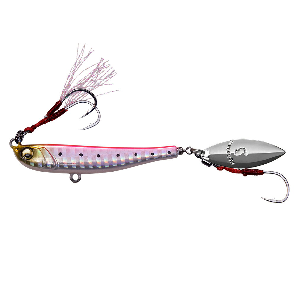 投げて巻くだけ。マキッパ！魚種限定解除。誰でも簡単！！様々な魚種に対応！！キャスティングブレードジグ。●Weight：30g