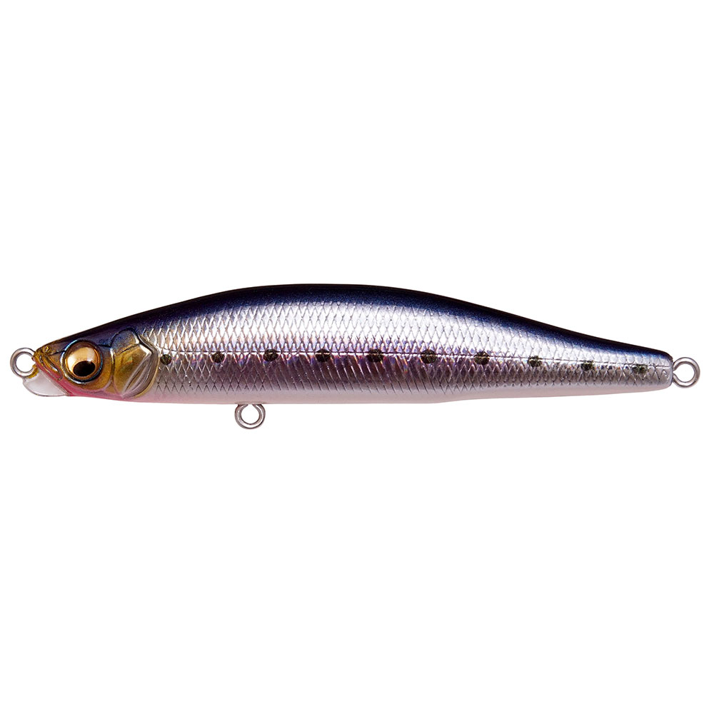 ゲンマ85Sは、食わせの釣りを更に細分化。シーズン早期や、ベイエリア・河川・運河等の小場所、ターゲットが稚鮎・ハク・カタクチ等の小型ベイトを偏食する状況により適応したモデルです。ゲンマシリーズ最大の特徴は、頭部前面に縦方向に設けたスイミング...