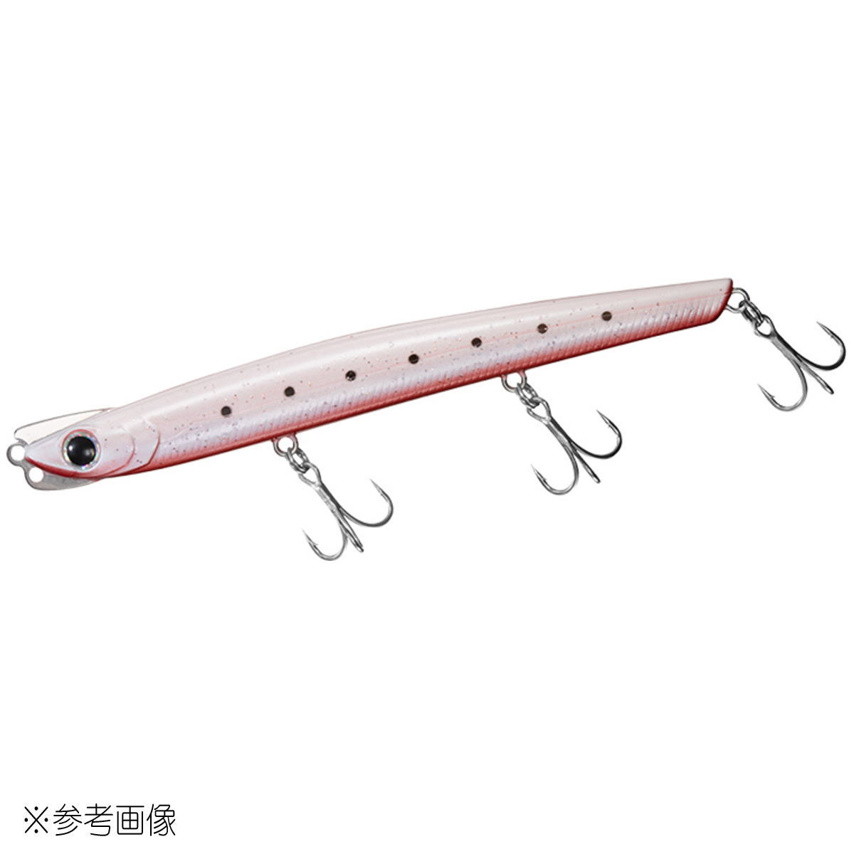 山内勝己監修。1年中活躍する多芸多才なスリムシンペン。メタルプレート塔載でDUAL(2つ)アイ構造を持つ、2WAYアクションシンペン。1つのルアーで2つのアクションを演出。上のアイ使用時はデッドスロー〜スローリトリーブ対応でスローピッチワイ...